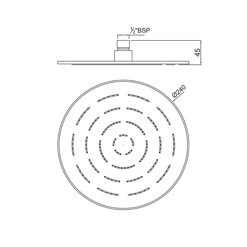 Верхний душ Jaquar OHS-CHR-1619 — Jaquar Shop
